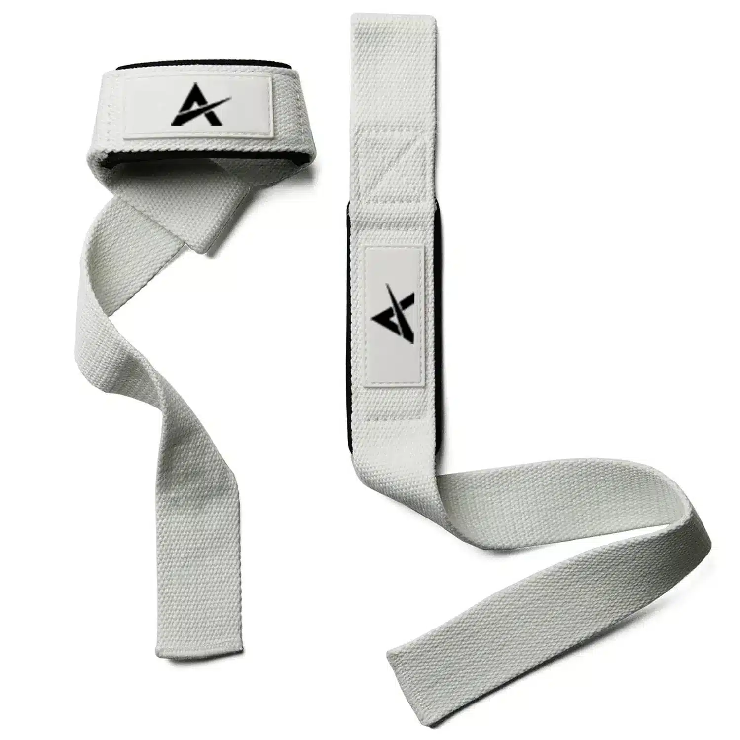 Weightlifting Straps - White - Custom Fitness Gear & ActiveWear